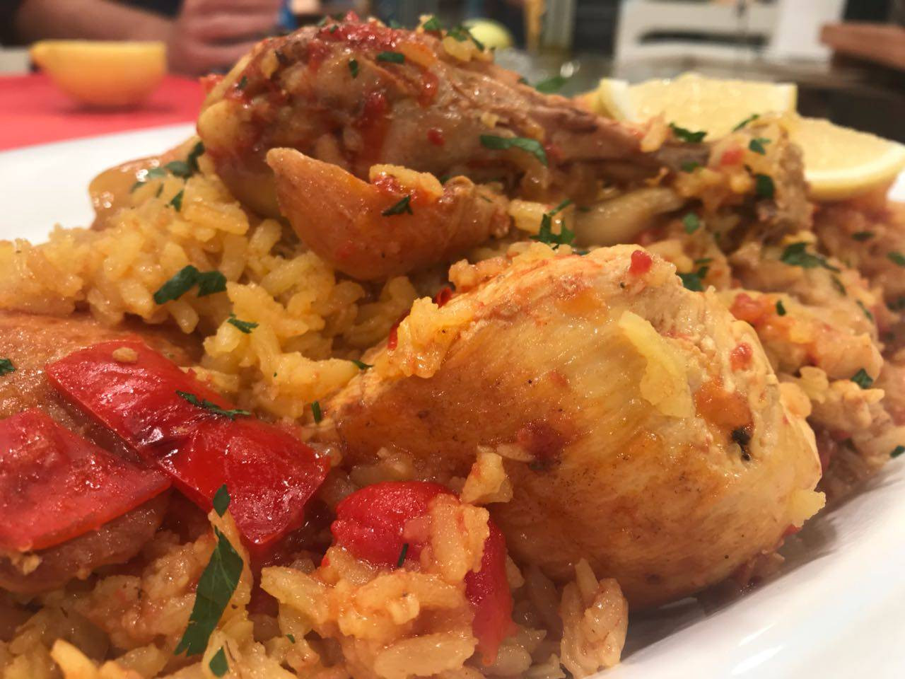 Arroz con pollo azafranado - Cocineros Argentinos