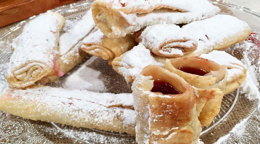 Paquetes fritos de frutilla y frutos rojos - Cocineros Argentinos
