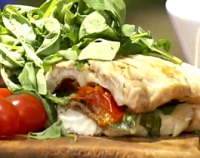 Pescado relleno a la parrilla - Cocineros Argentinos