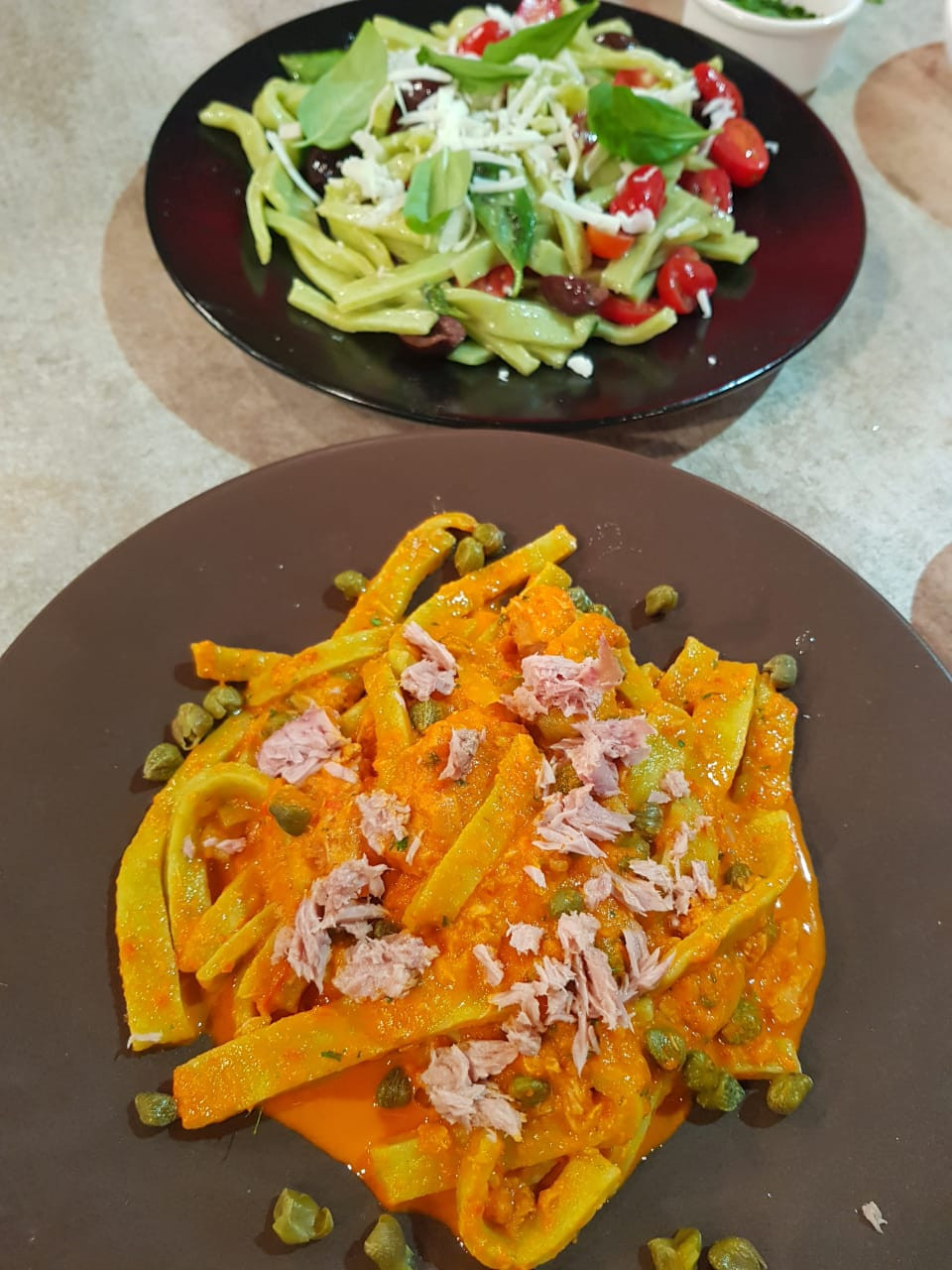 Scialatielli con tres salsas - Cocineros Argentinos