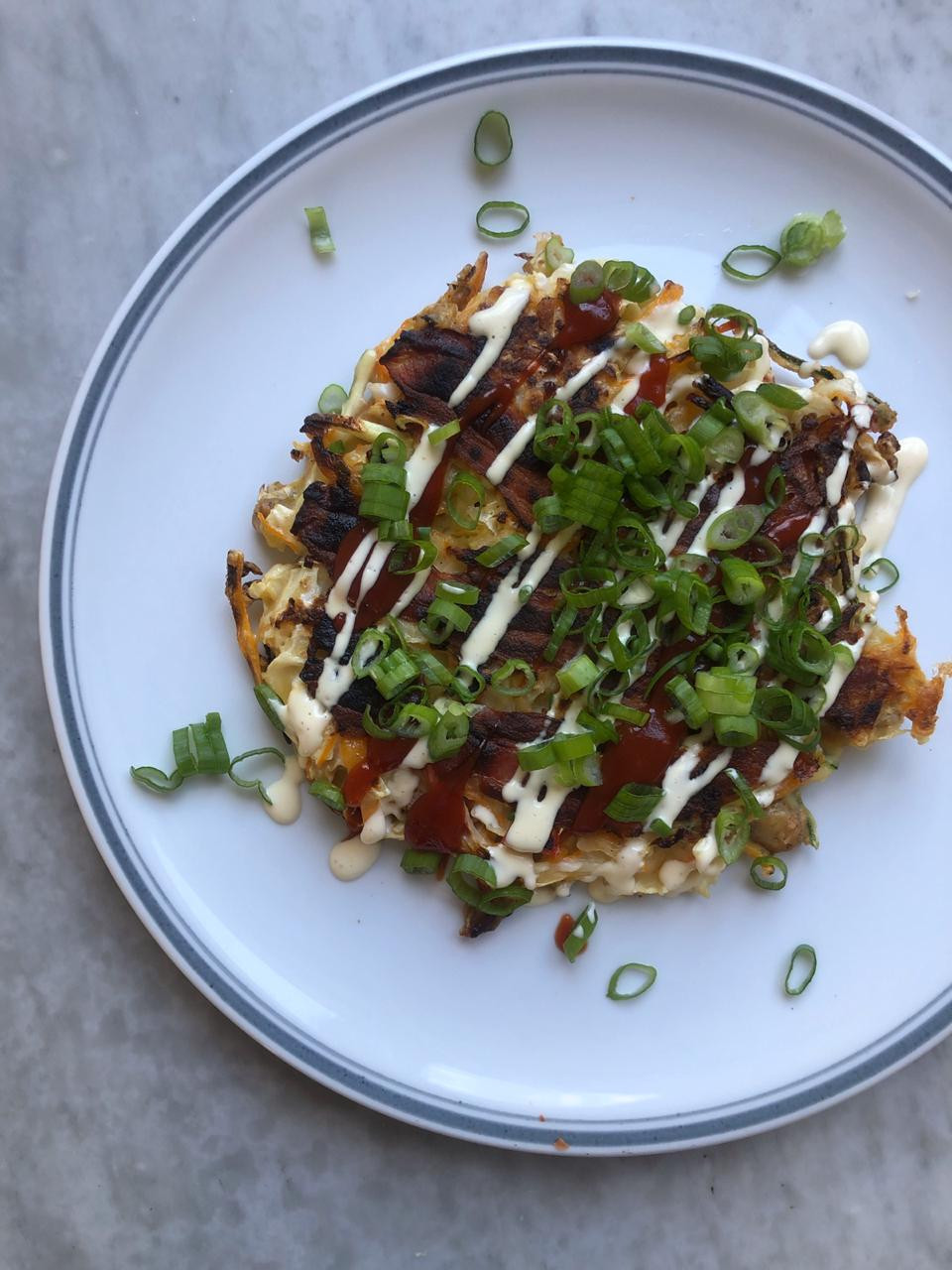 Tortilla Japonesa de Repollo - Cocineros Argentinos