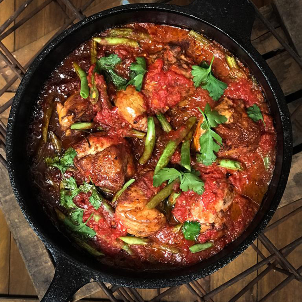 POLLO AL ROMESCO - Cocineros Argentinos