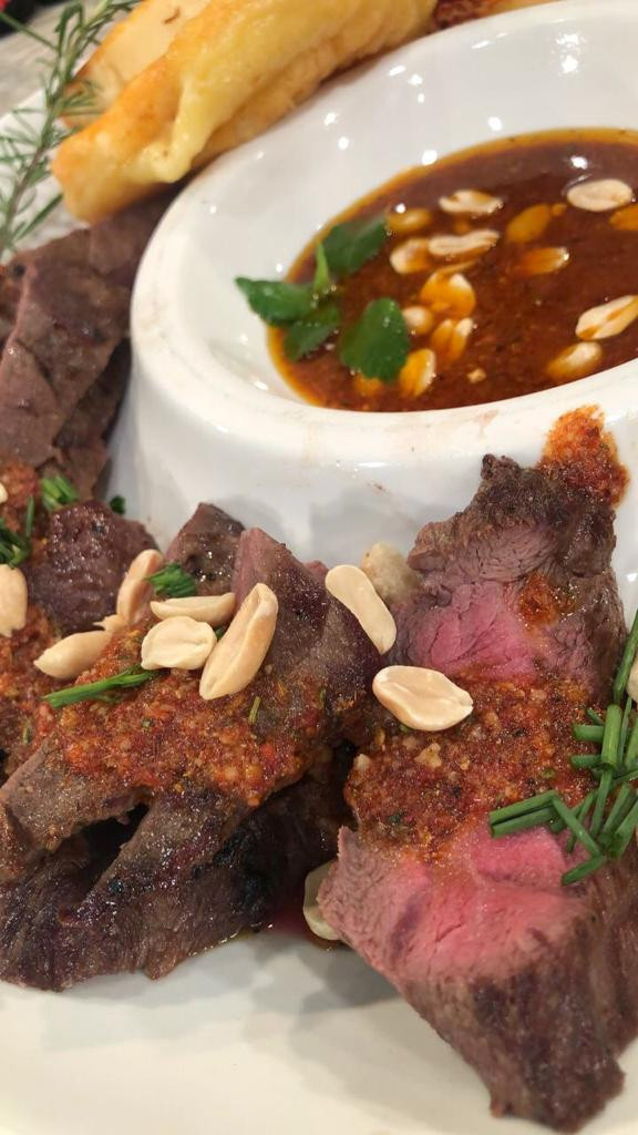 MARUCHA CON PESTO-CHURRY - Cocineros Argentinos