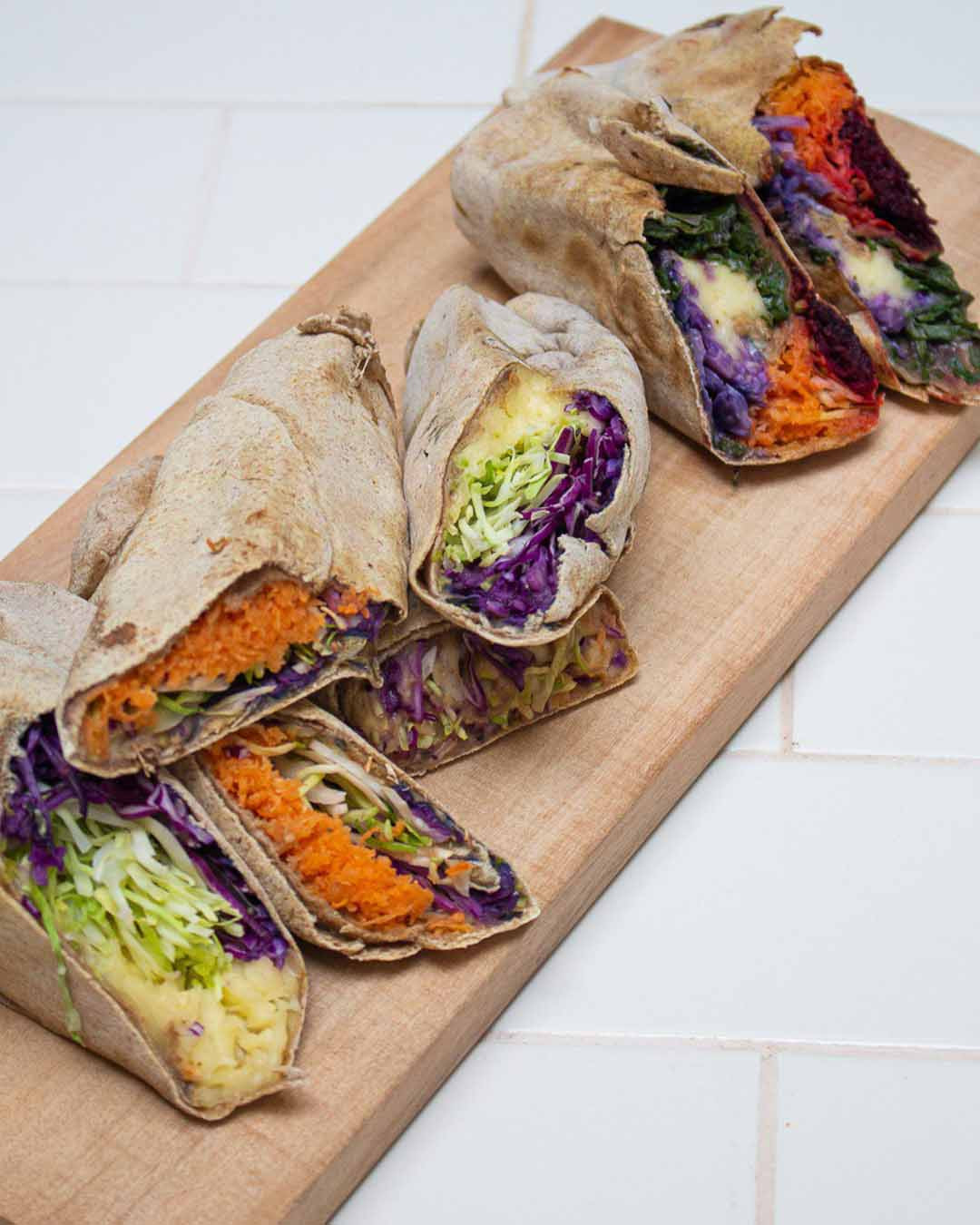 WRAPS VEGETARIANOS - Cocineros Argentinos