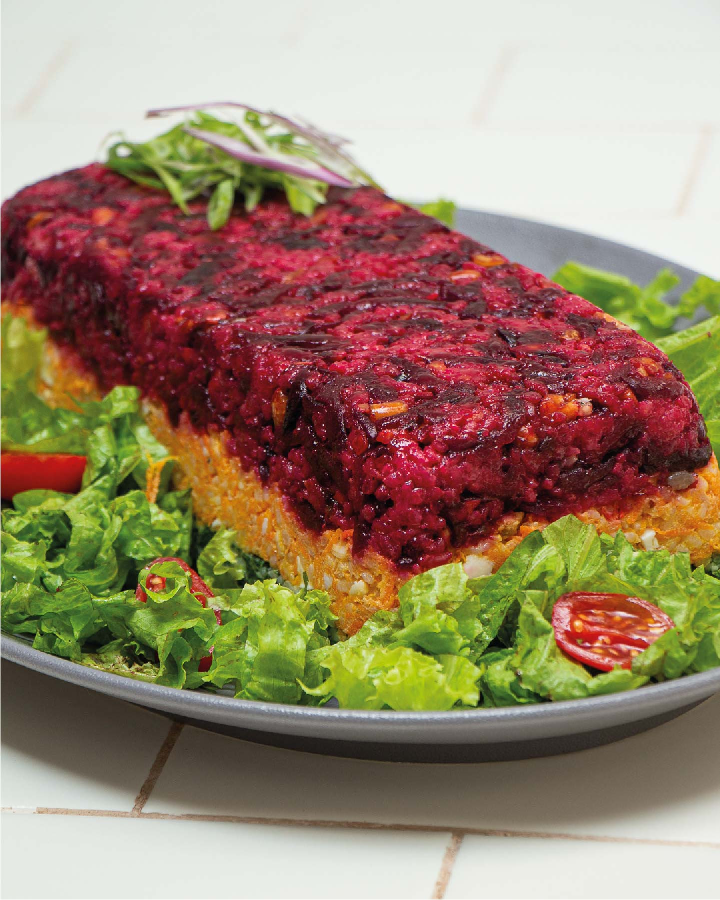 BUDÍN DE ARROZ TRICOLOR - Cocineros Argentinos