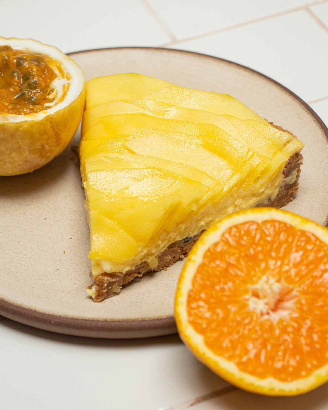 TARTA DE MANGO, NARANJA Y MARACUYÁ - Cocineros Argentinos