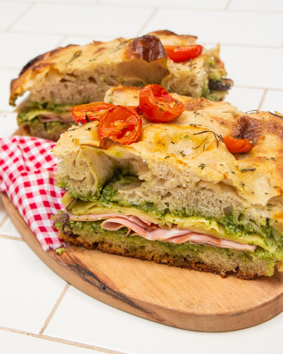 SANDWICH DE FOCACCIA - Cocineros Argentinos