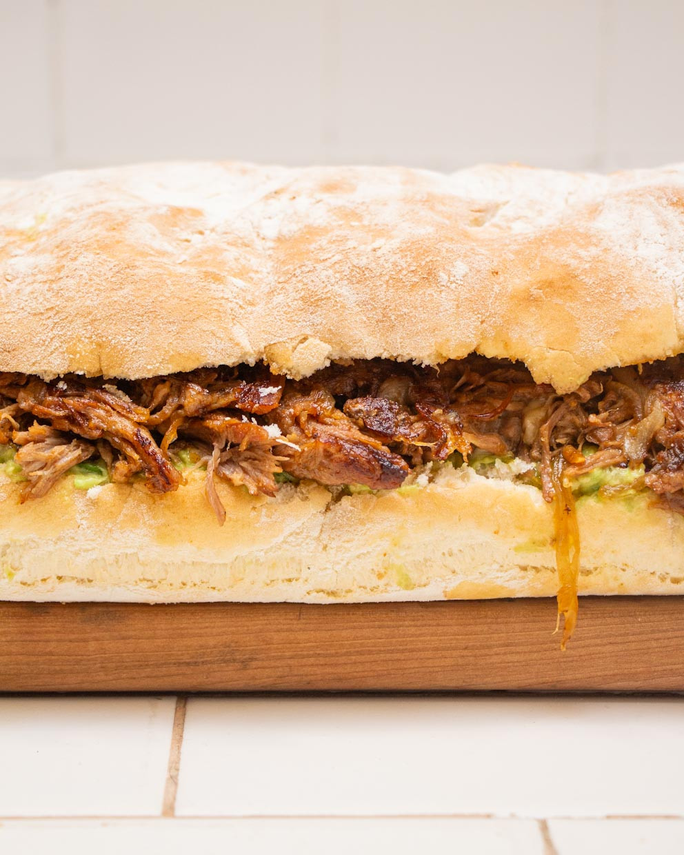 SANDWICH DE BONDIOLA BRASEADA - Cocineros Argentinos