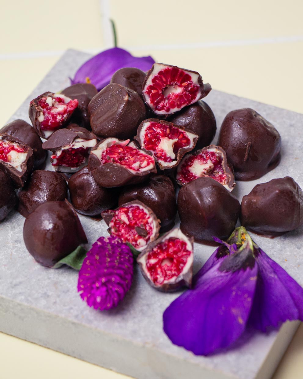 FRAMBUESAS BAÑADAS EN CHOCOLATES - Cocineros Argentinos