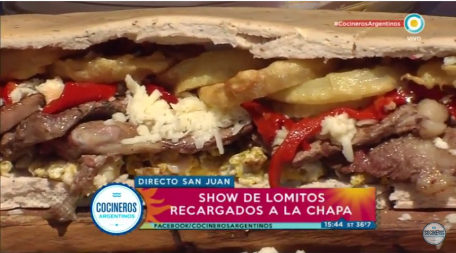 Súper lomito sanjuanino - Cocineros Argentinos