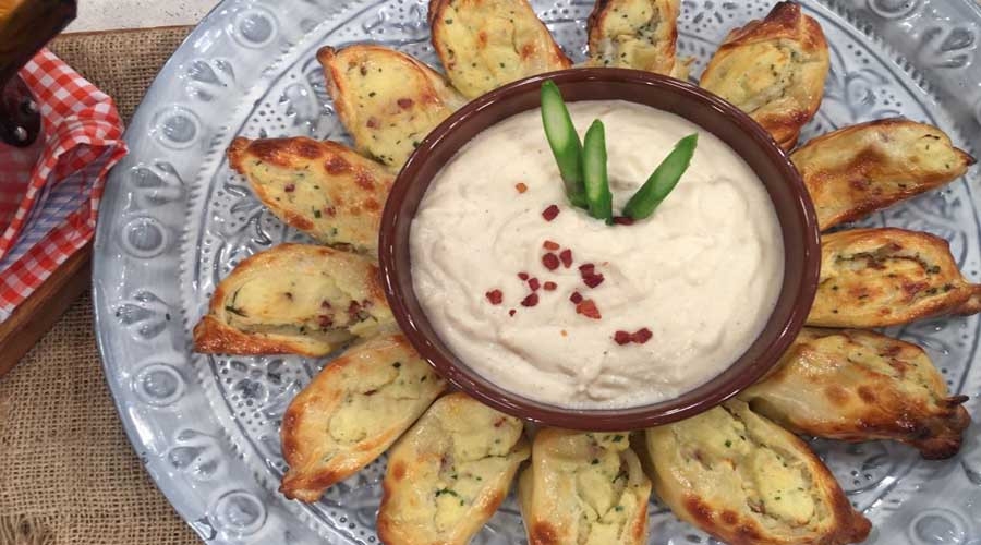 Tarta fondeau de queso - Cocineros Argentinos